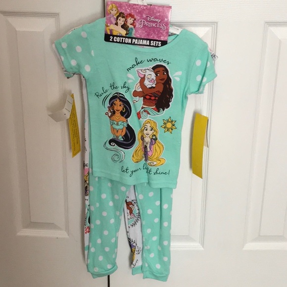 Disney | Pajamas | Disney Princess Pj Sets | Poshmark